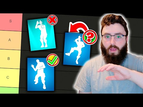 Ranking the Greatest Toxic Emotes in Fortnite | Tier List