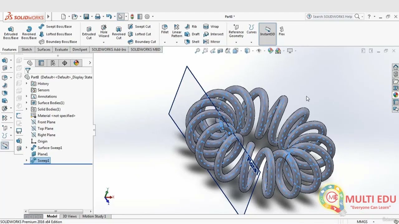 1 how to creatre a circular spring