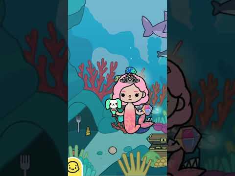 Tocaboca Secrets 🧜🏼♀️🤫 under the sea hacks! #shorts #tocaboca #tocalifeworld #tocabocaworld