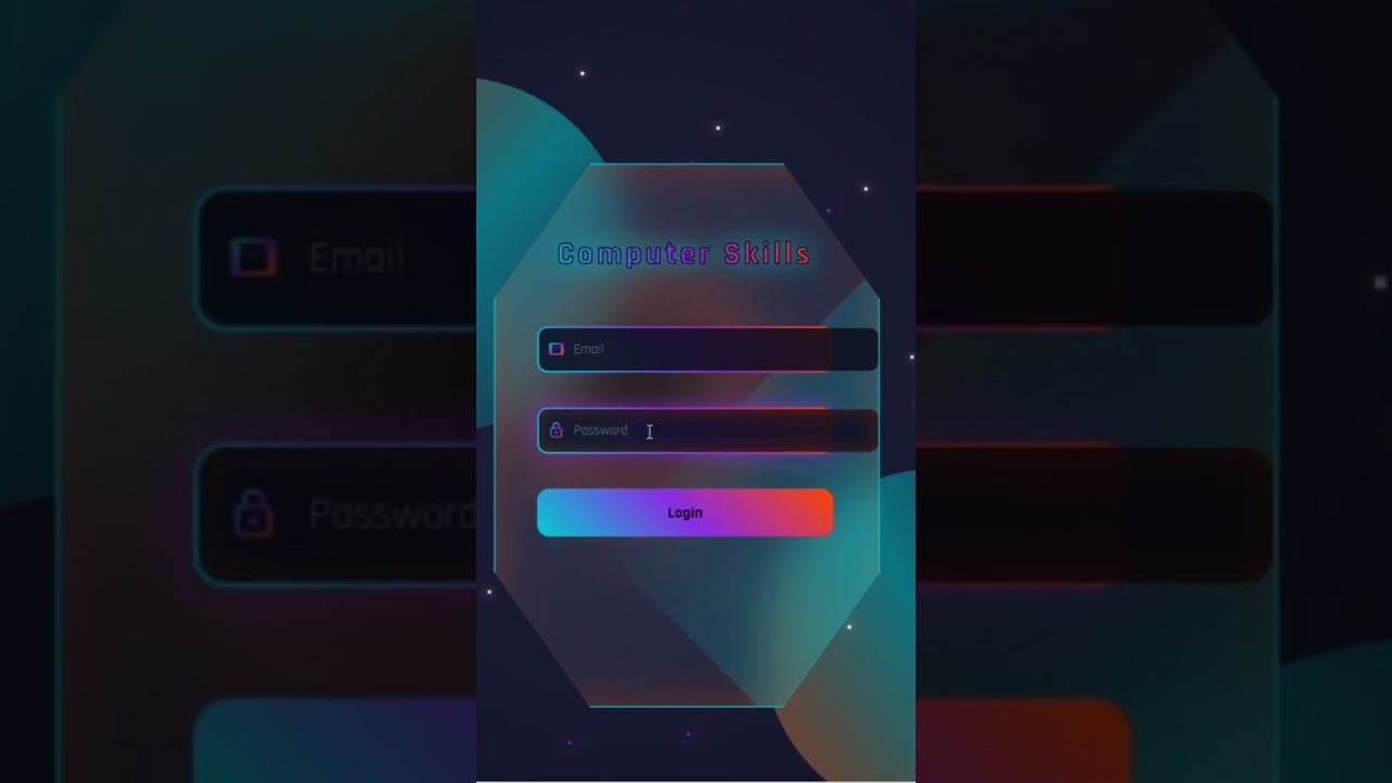 Day 8/50, 50 Unique Login Page Animations | HTML & CSS UI Challenge