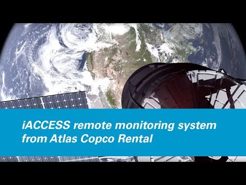 iACCESS remote monitoring system from Atlas Copco Rental