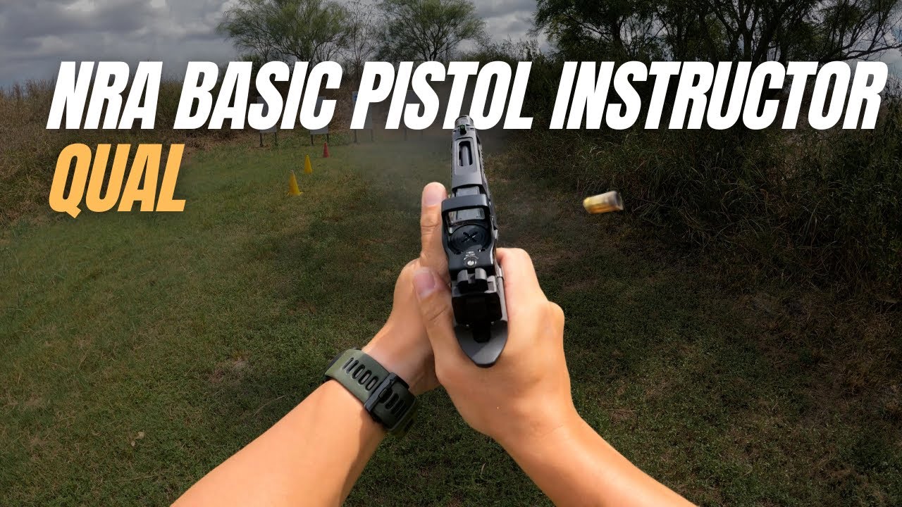 NRA Basic Pistol Instructor Qual | Laid Back Demo