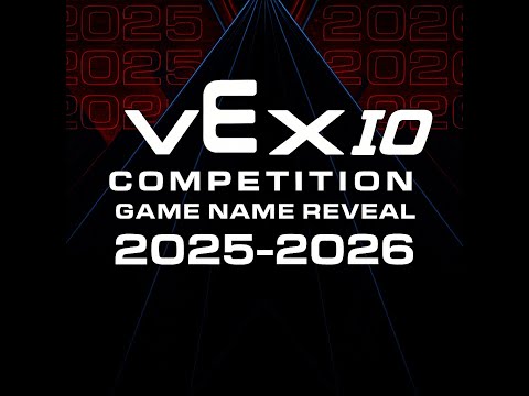 VEX IQ Worlds 2025-2026 Game