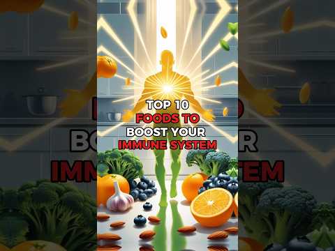 Top 10 foods to boost your immune system #boostimmunity #immunityboostingfoods #immunitybooster