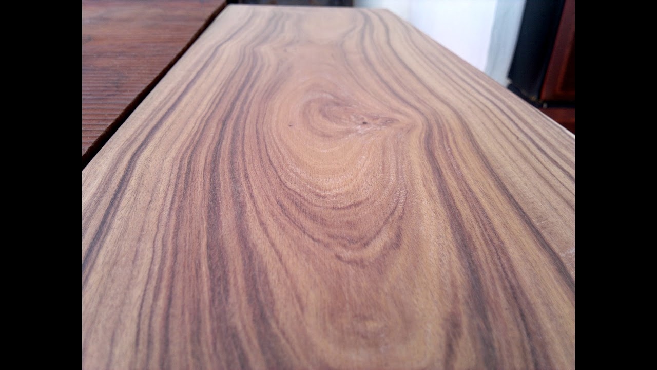 Quebracho wood - Hand Planed - Before / After (hardest wood on earth)