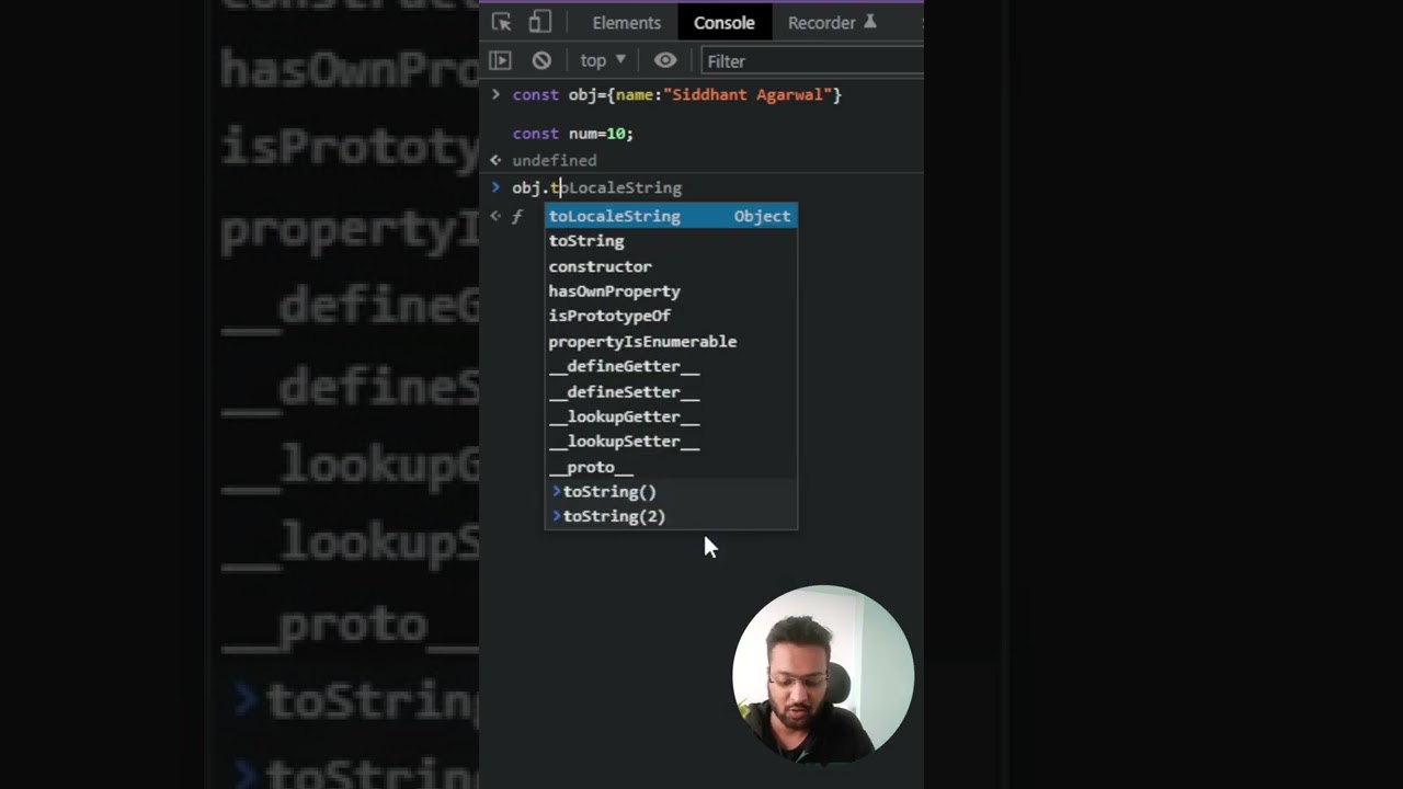 Use toString method of JavaScript for this amazing functionality