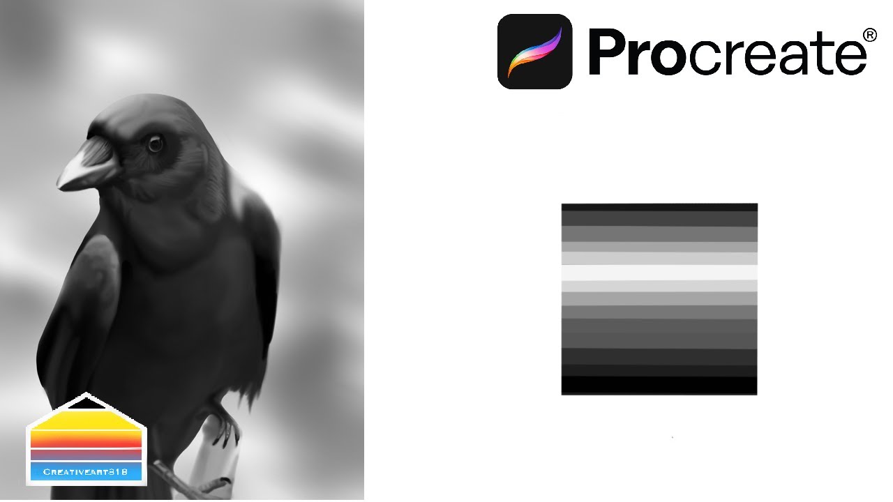 Crow Digital Painting | Done on Procreate