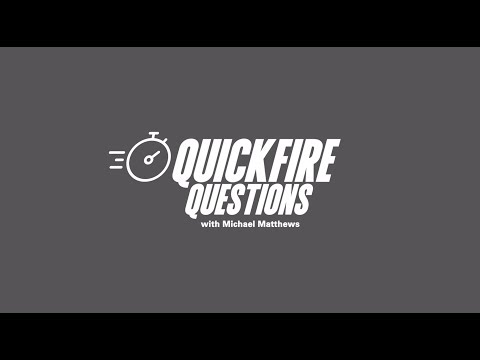 Quickfire Questions with Michael Matthews