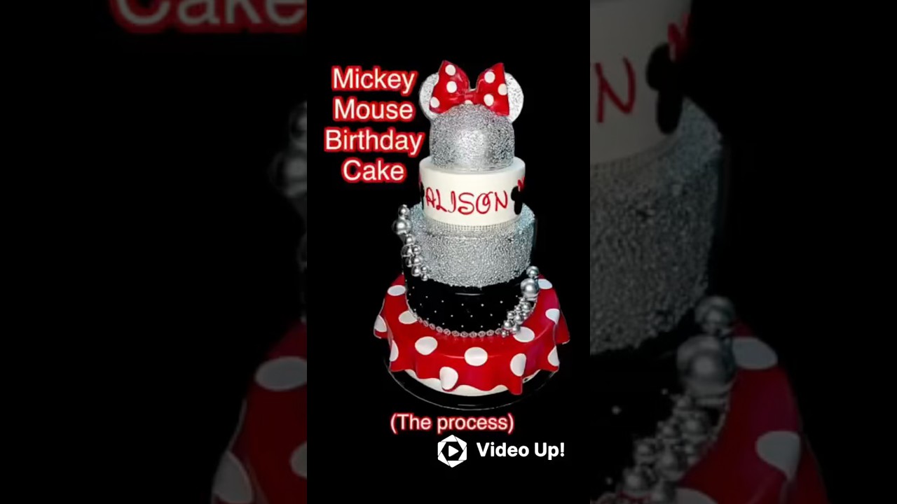 Mickey Mouse #Birthday #Cake