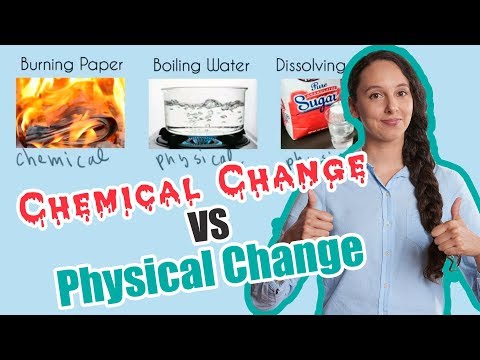 Chemical Changes Vs Physical Changes