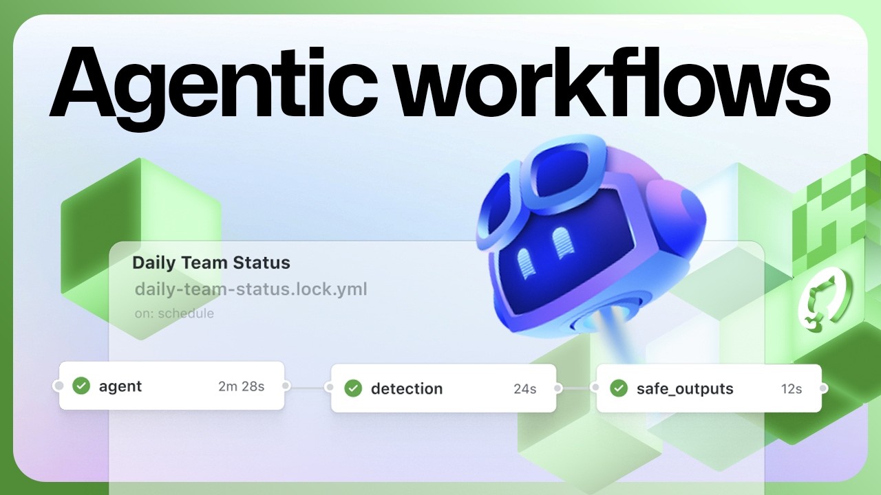 Introducing GitHub Agentic Workflows | intent-driven repository automation