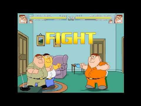 MUGEN: Peter Griffin & Peter Griffin VS Peter Griffin & Peter Griffin