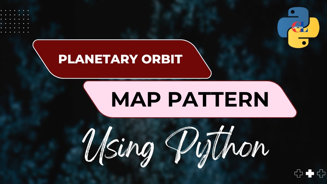 Planetary Orbit Map Pattern using Python