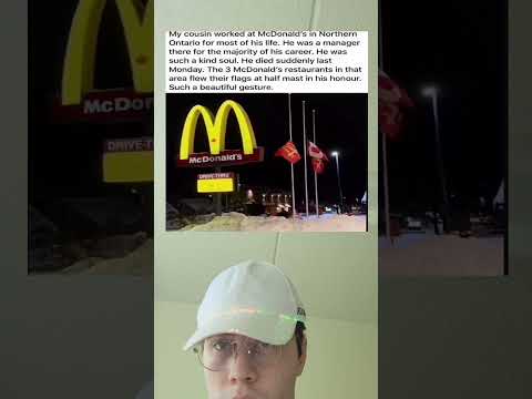 Mcdonalds Flags At Half Mast For An Unforgettable Tribute