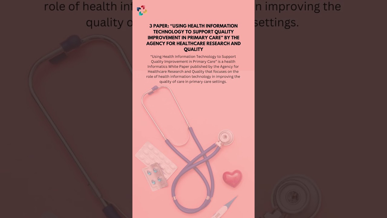 5 Health Informatics White Papers to Read | The Lifesciences Magazine