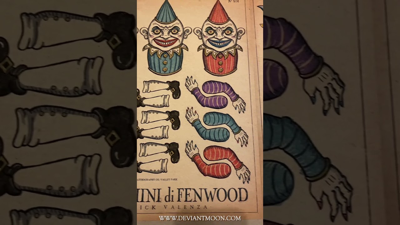 Deviant Moon Paper Puppets 2