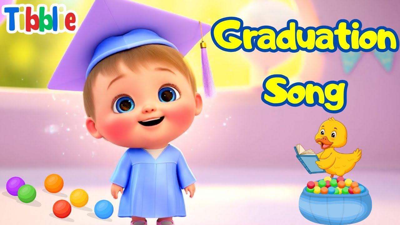 🐥 Graduation Song for Kids | School Graduation for Children | Graduation Performance Song