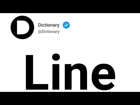 Line Meaning In English
