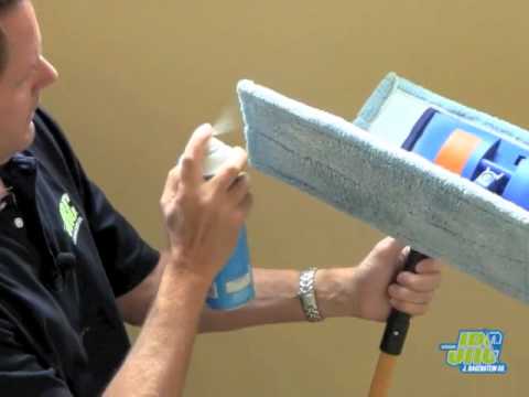 Cleaning Interior Windows With The "Butterfly"