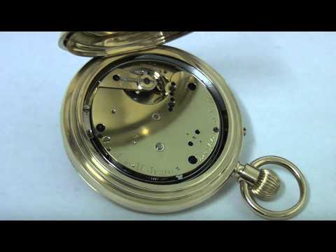1875 18K GOLD MINUTE REPEATER POCKET WATCH; Now Sold