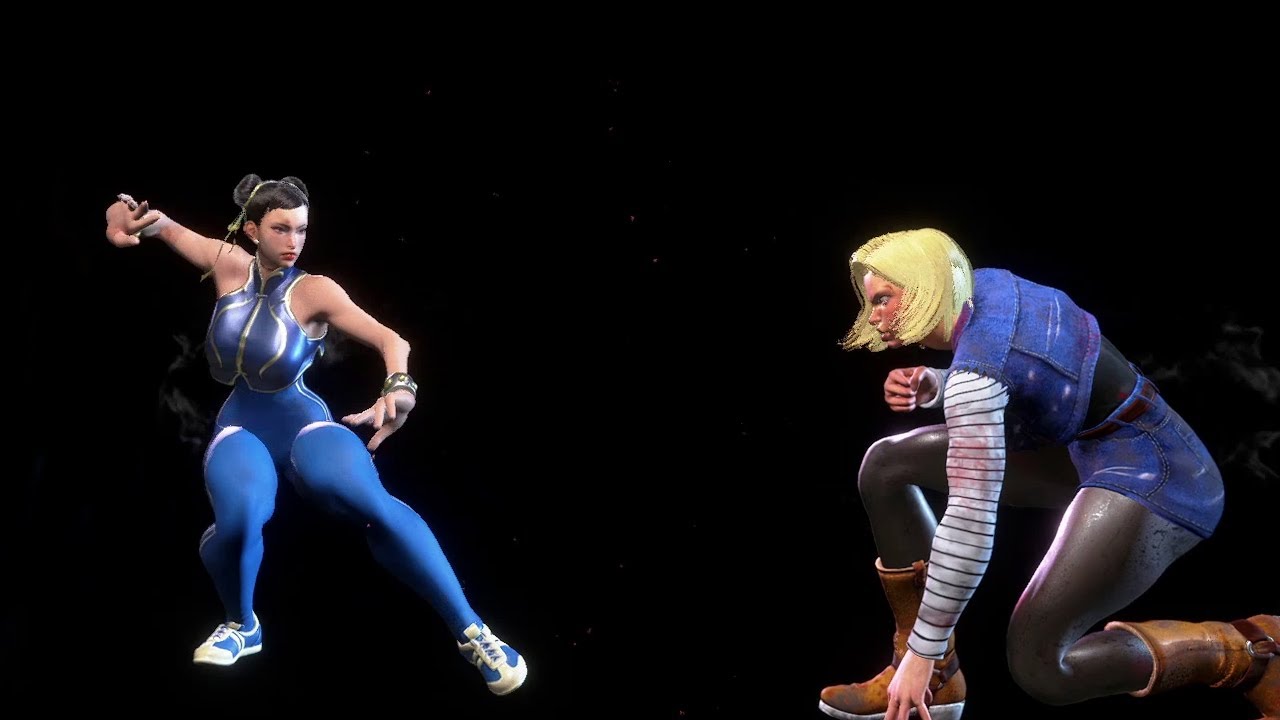 CHUN LI ( NOSTALGIA COSTUME ) VS CAMMY ( ANDROID 18 ) STREET FIGHTER 6 MOD CINEMATIC FIGHT CAM