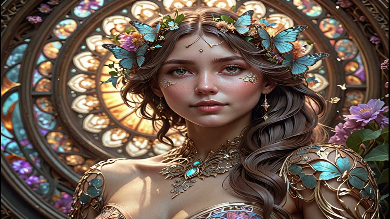 AI Deforum Stable Diffusion Animation 57 / Fibonacci Code, Fractal & Manelbrot Patterns....