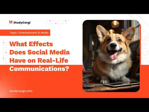 What Effects Does Social Media Have on Real-Life Communications? - Research Paper Example