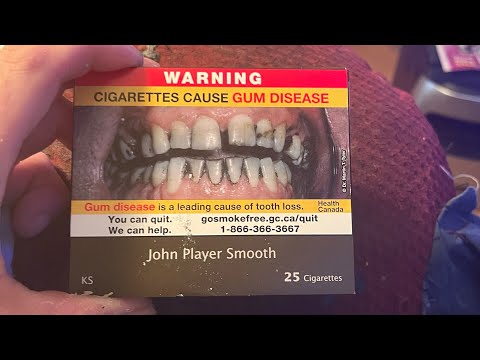 Canadian Cigarette John players. Review.