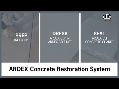ARDEX Concrete Restoration System - System Commercial