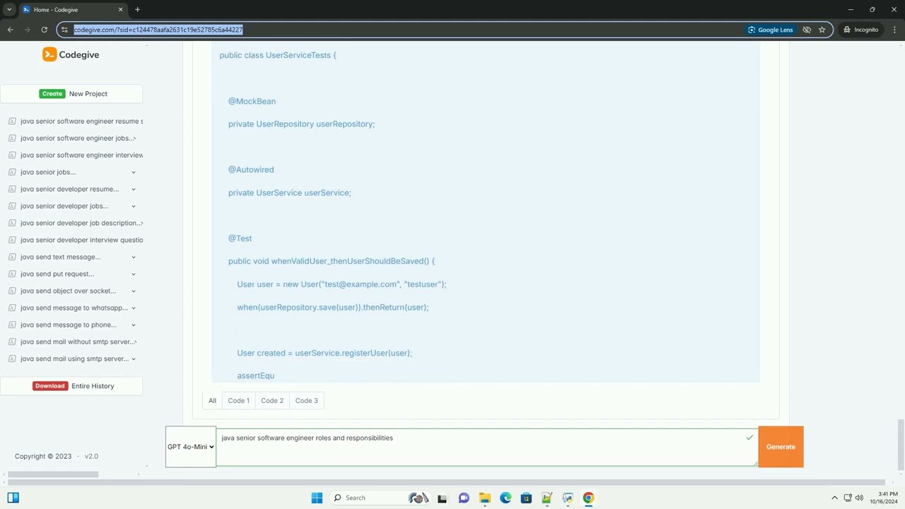 java senior software engineer roles and responsibilities