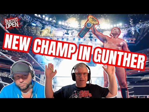 Reaction to Gunther Beating Jey Uso, Winning Back World Heavyweight Title | Busted Open WWE