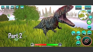 the cursed isle । Giganotosaurus gameplay Part 2 । (Funny) moments #funnyvideo #viralvideo #trending