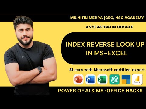 Master Excel's Index Reverse Lookup Function in 5 Minutes!