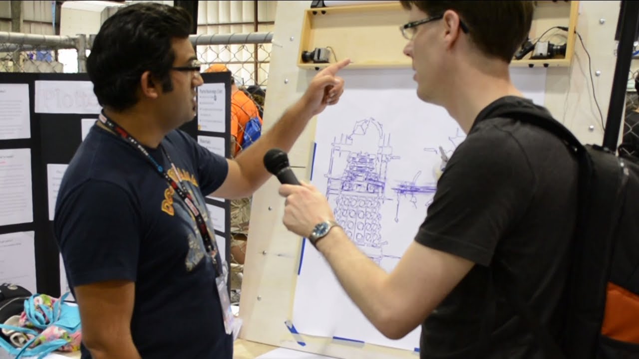 Hanging Out with the Plotterbot