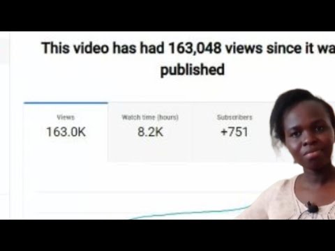 How Much YouTube Paid me for 100,000 views as an African Village Content Creator in Kenya