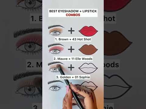 Best Eyeshadow and Lipstick Combo #best eyeshadow and lipstick combo