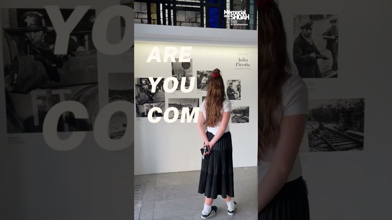 Free exhibitions at the Shoah Memorial in Paris.
