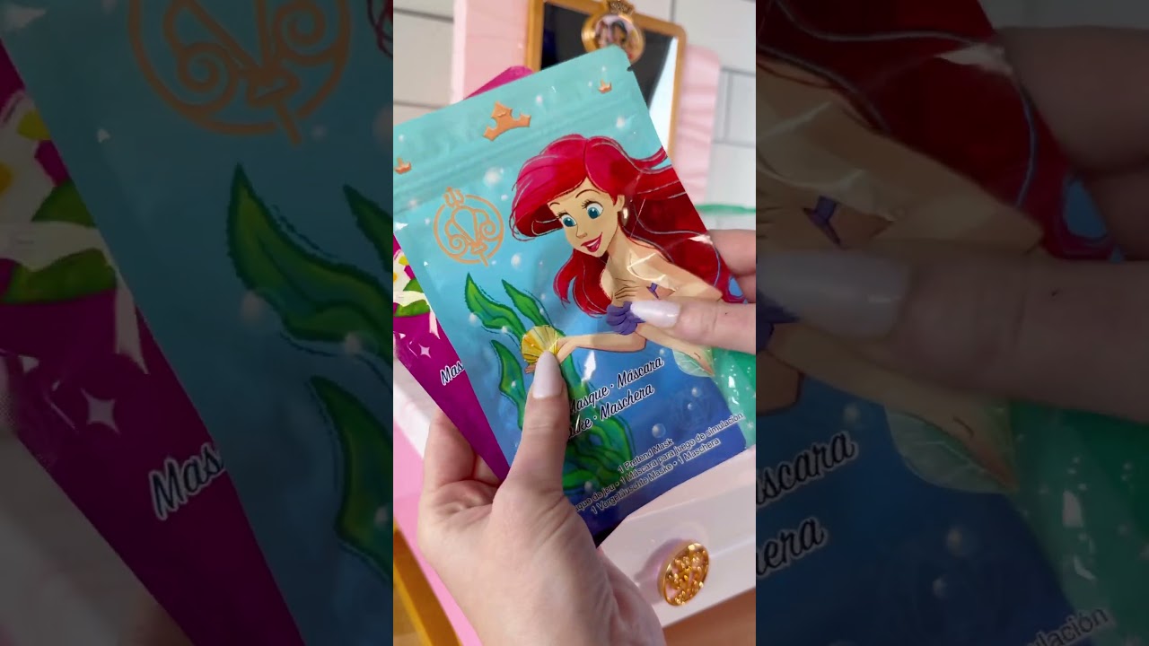 Disney Princess Style Collection Deluxe Spa Vanity 👑💕 #asmr #shorts #disneyprincess