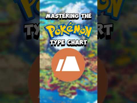 MASTERING The Pokemon Type Chart: Ground Type #shorts