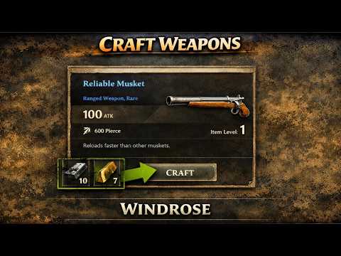 All Weapons in Windrose - Check our ultimate guide