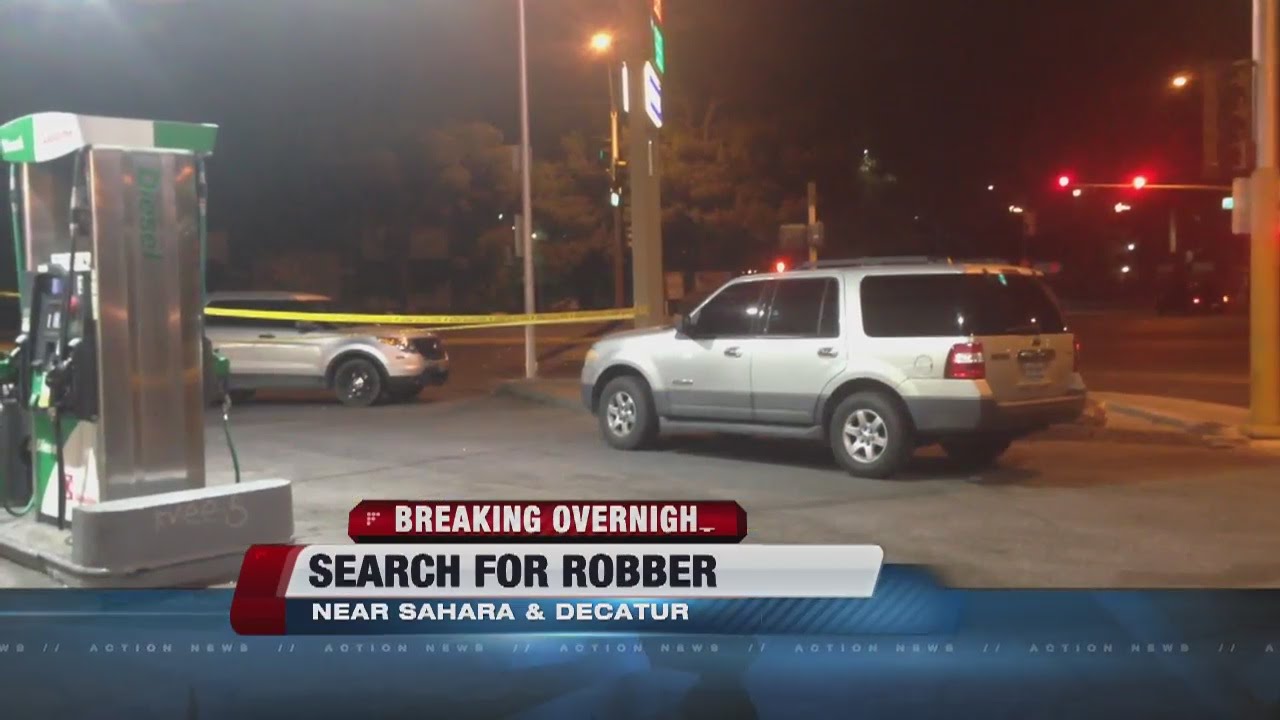 Police searching for gas station burglar