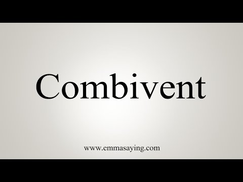 How To Say Combivent