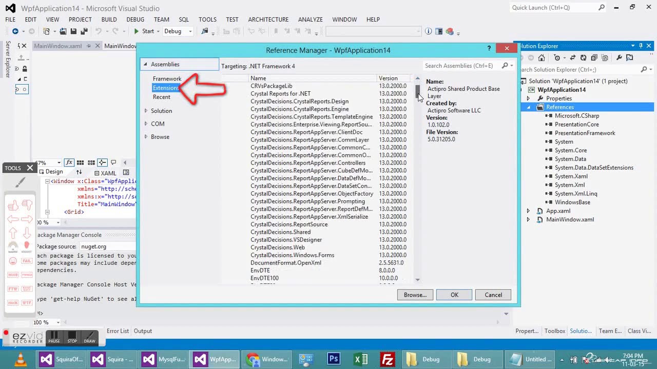 how to add wpf toolkit datagrid