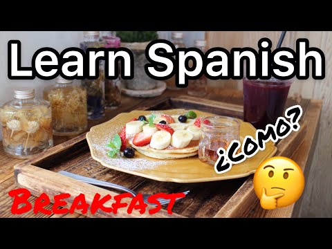 Spanish - Breakfast Vocabulary