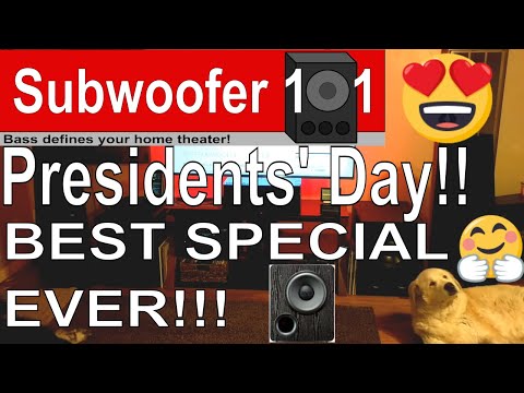 PRESIDENTS' DAY SALE! SVS OUTLET, SPECIALS, PB-2000 Pro, Tesla Battery