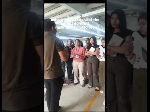 Our students visit to one of largest Garment Manufacturing company of India,shahi exports pvt ltd.