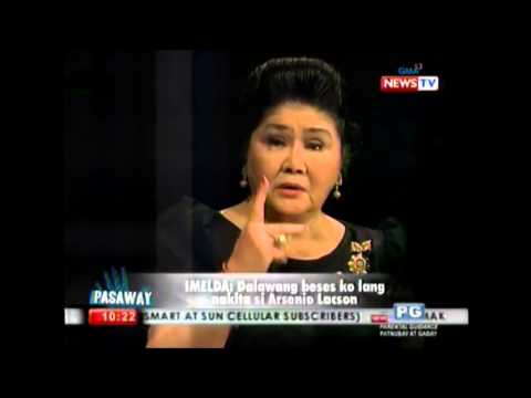 Imelda Marcos Arsenio Lacson Rumor
