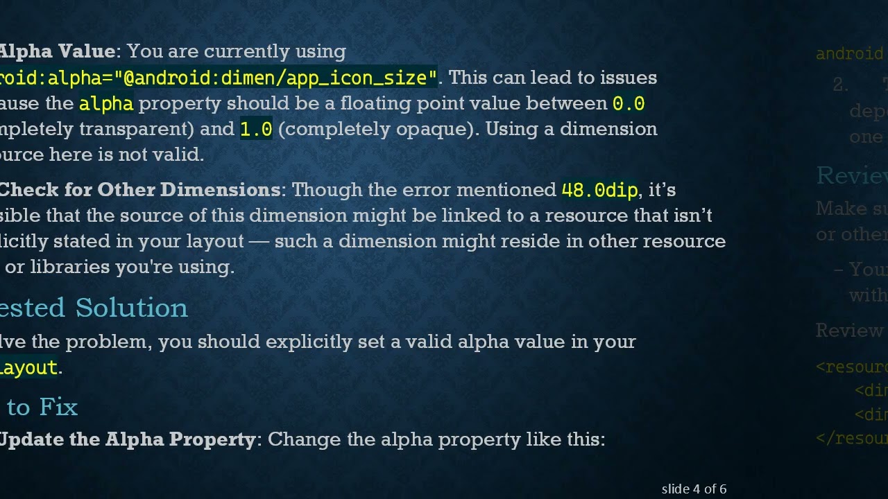 Debugging Layout Issues in Android Studio: Resolve the Problem loading widget Error