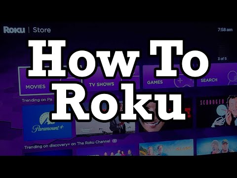 Roku Tutorial How to Use Overview Store Download Install Apps Channels Find Movies TV Shows Search
