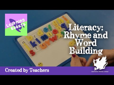 20. Literacy - Rhyme and Word Building